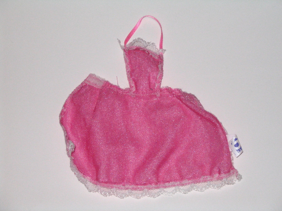 Genuine Barbie: Pink Apron with White Lace – My 80s Childhood